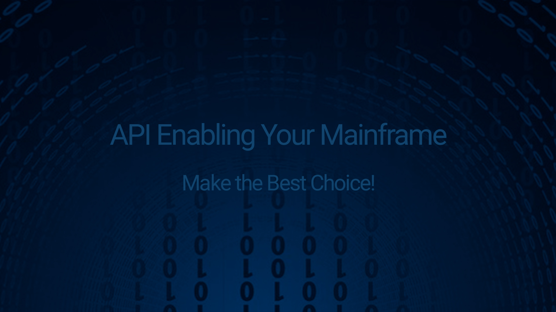 API Enabling Your Mainframe with Adaptigent - Adaptigent